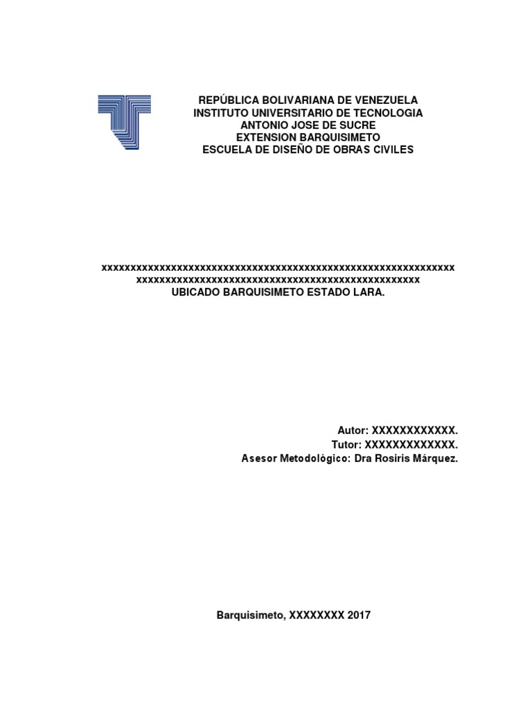 Modelo Capitulo I | PDF | Diseño | Bibliotecas