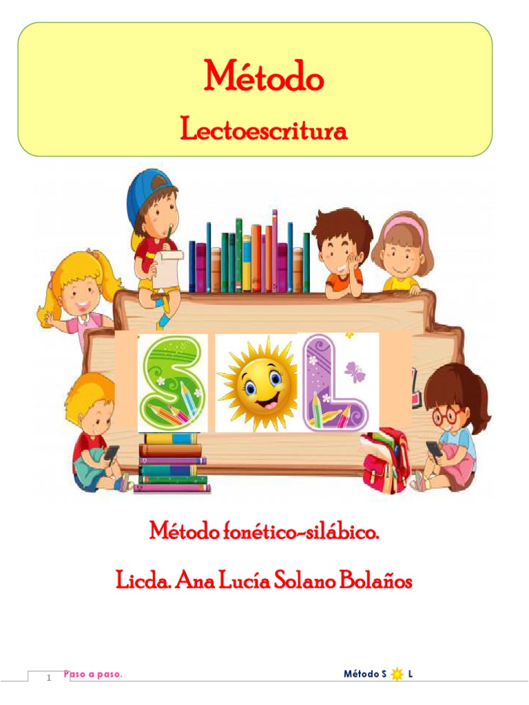Método Sol - Paso A Paso para PP | PDF | Escritura | Enseñando