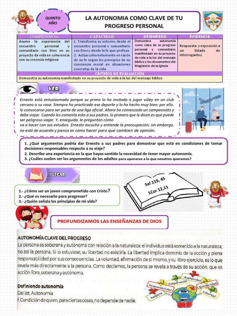 Sesion Quinto Autonomia | PDF | Autonomía | Moralidad