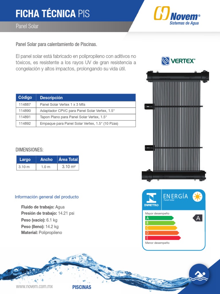 FT PIQ Panel Vertex-190215 | PDF | Tubería (transporte de fluidos) | Sector secundario de la ...