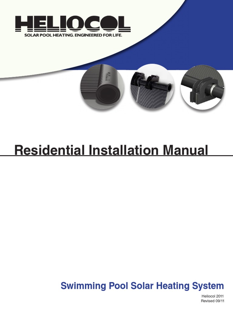 Manual Heliocol Medallion | PDF | Plumbing | Pipe (Fluid Conveyance)