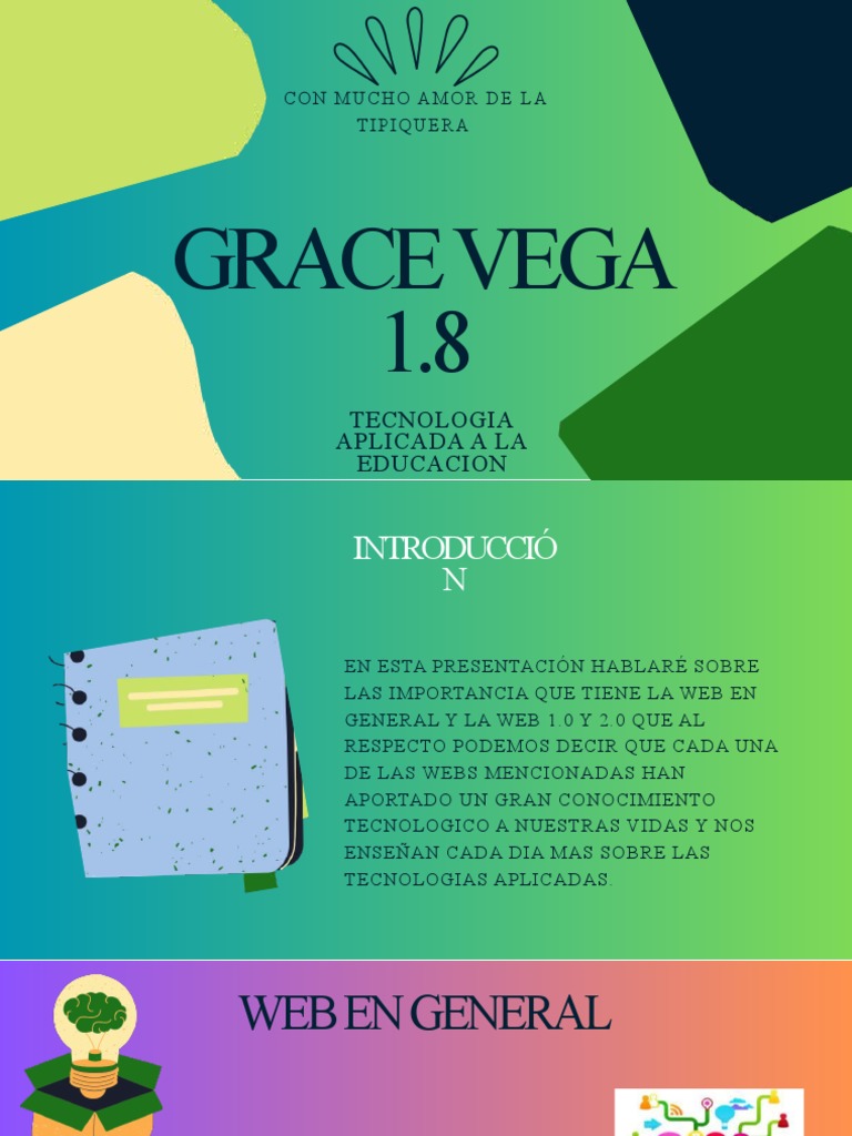 Presentación de La Web 1.0 y 2.0 | PDF | Red mundial | Internet y web