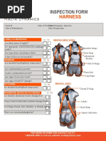 Harness Inspection Form | PDF
