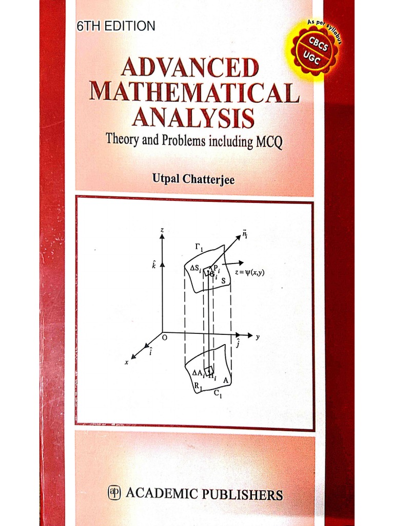Adv - Math Analysis (Utpal Chatt) | PDF