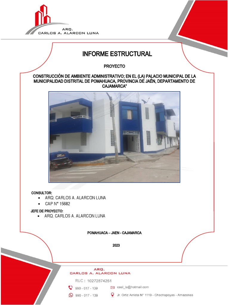 Informe Estructural | PDF