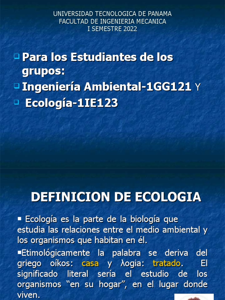 Contenido de Ecologia - 2021 | PDF | Ecosistema | Entorno natural