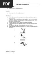 TESTE DE SHUTTLE RUN (Ficha de Avaliação) | PDF