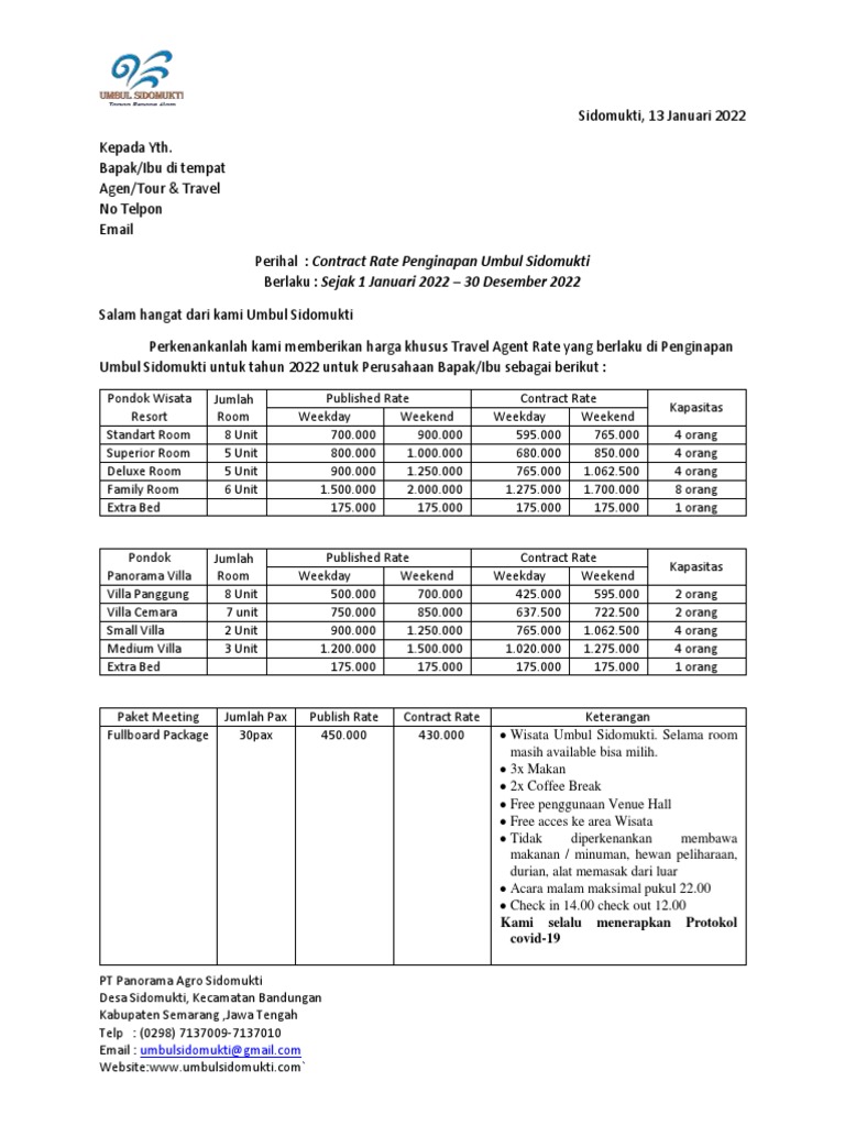 Contract Rate Agent | PDF