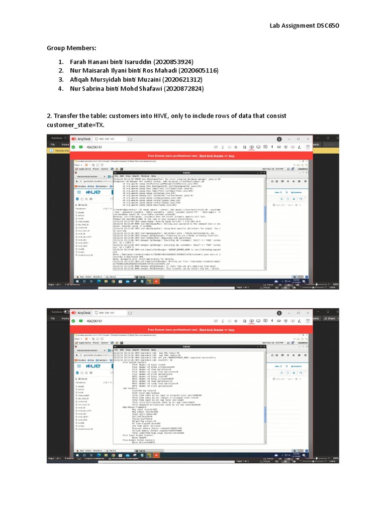 LabAssignment DSC650 | PDF