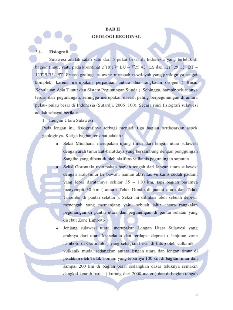 Adoc - Pub - Bab II Geologi Regional | PDF
