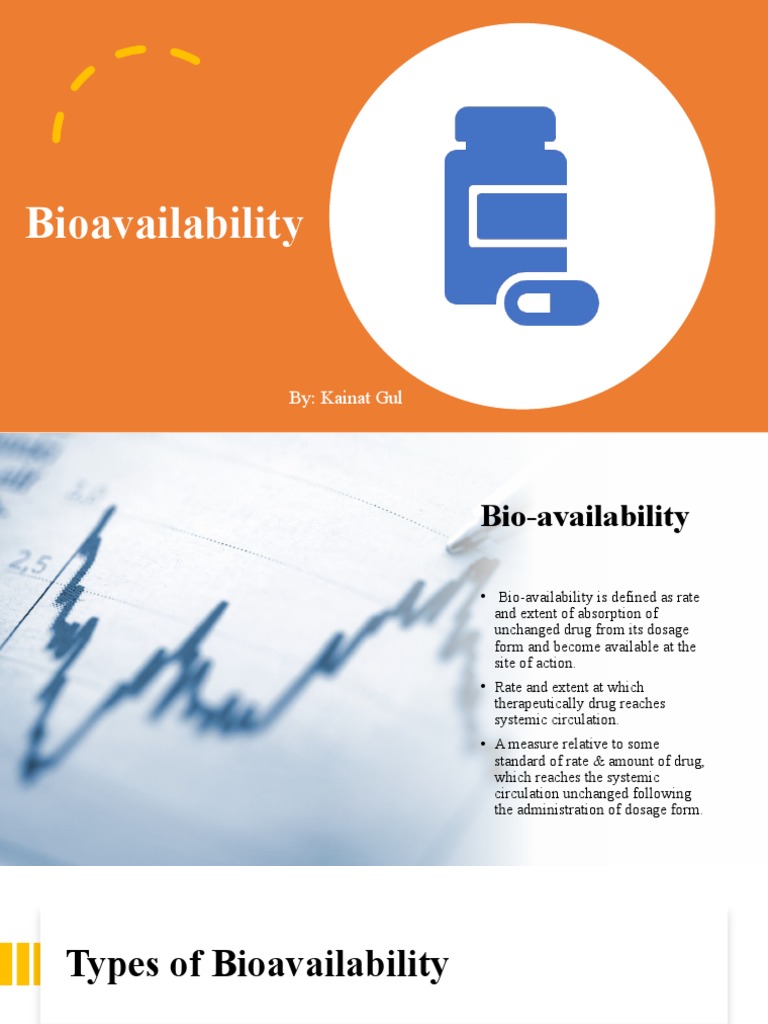 Bioavailability | PDF | Bioavailability | Chemistry