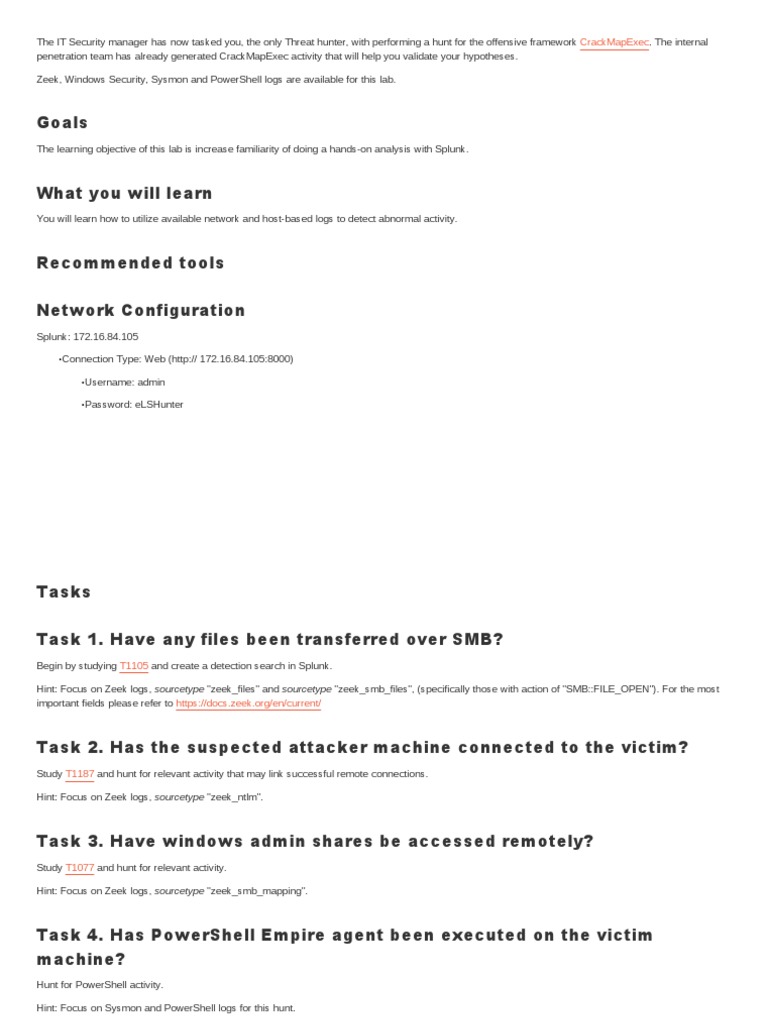 Goals: Crackmapexec | PDF | Cyberspace | Computing