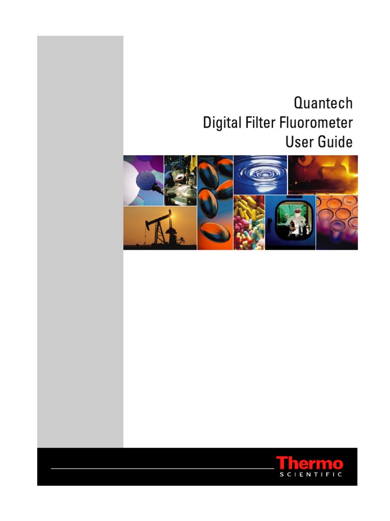 Thermo Scientific Quantech Fluorometers User Guide | PDF