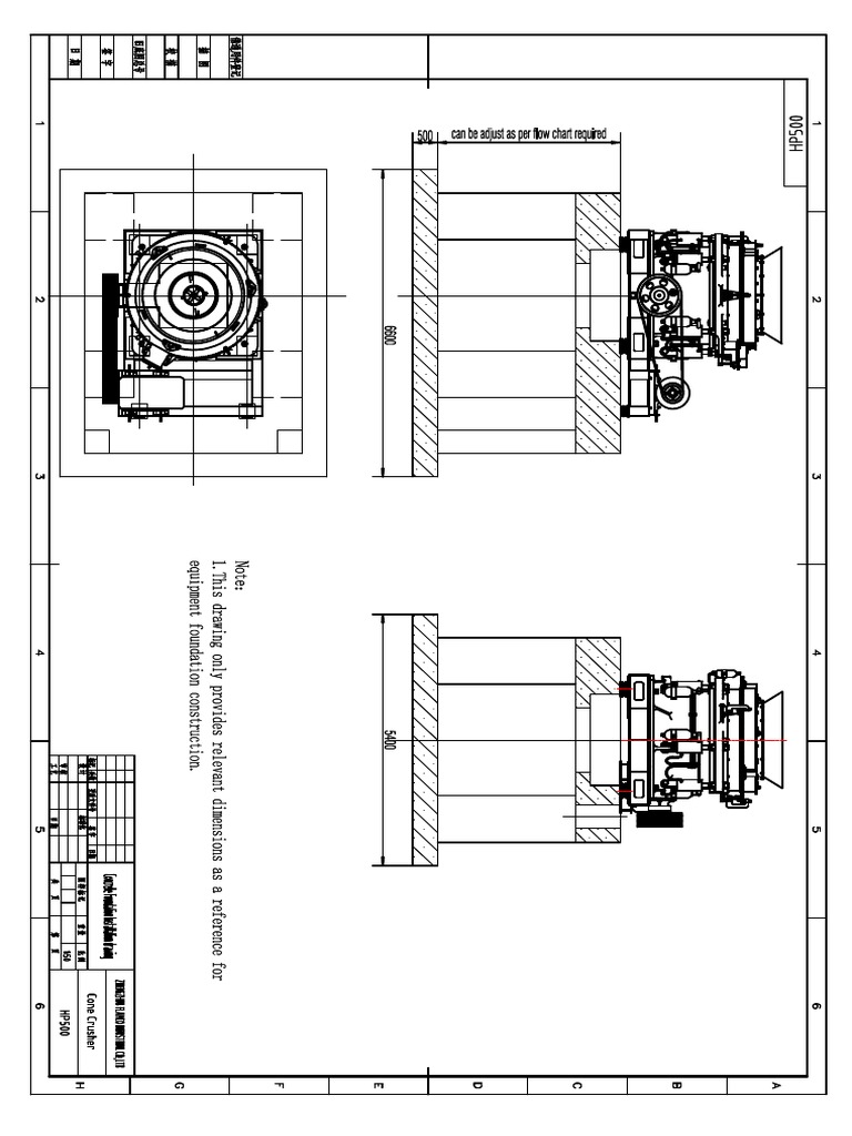 FLAMCO-HP500 Installation Drawing | PDF