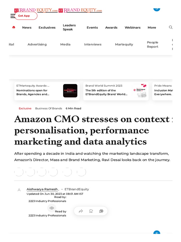 Amazon Data Analytics | PDF | E Commerce | Business
