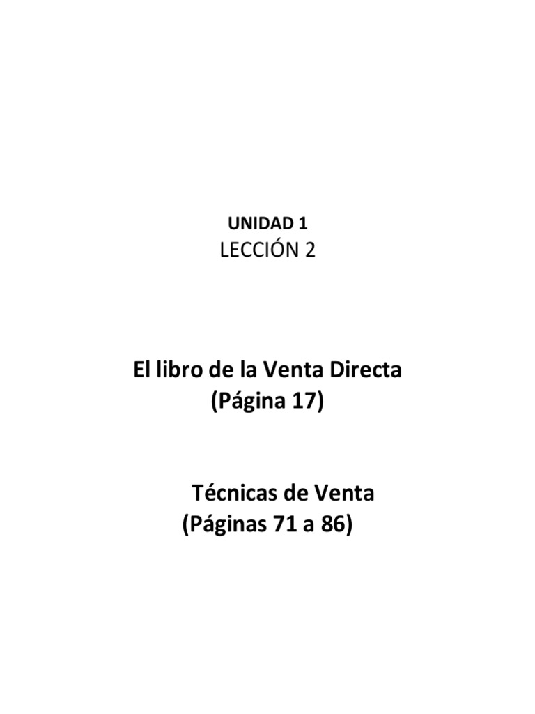 U1L2-Lectura Complementaria | PDF | Marketing | Cliente