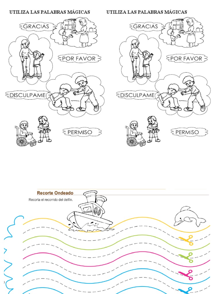 Utiliza Las Palabras Mágicas Utiliza Las Palabras Mágicas | PDF