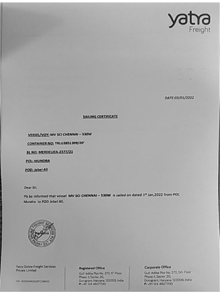 Sob Certificate | PDF