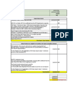 Import Costing Sheet - TACE | PDF | Financial Transaction | Cost