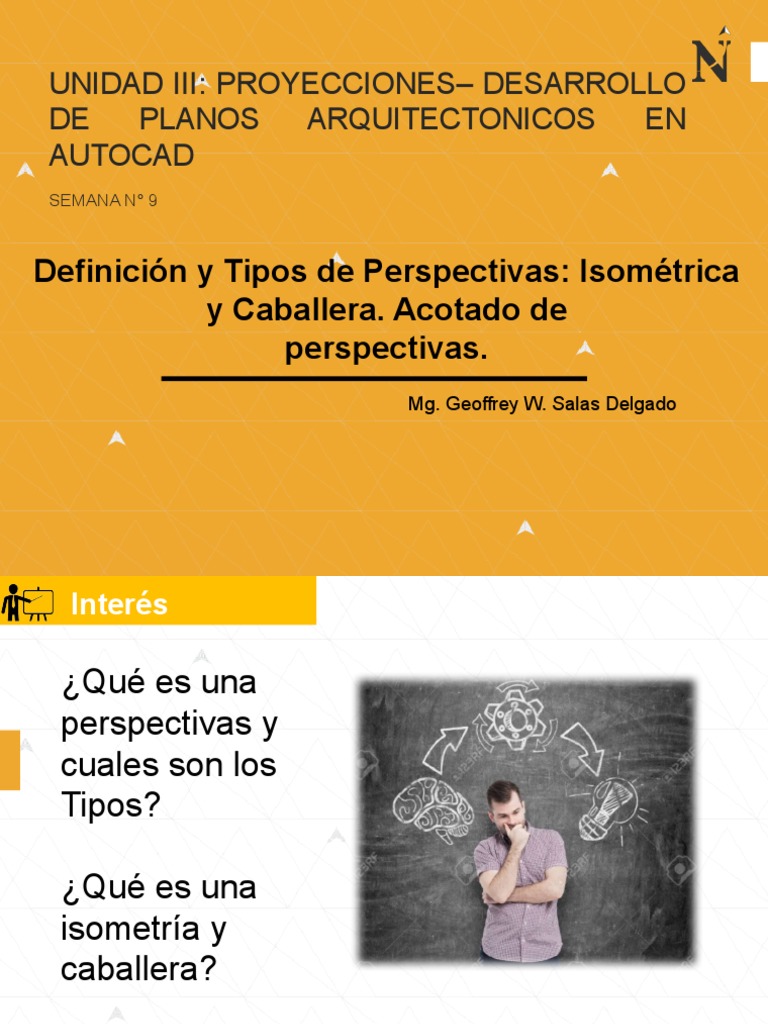 Definición y Tipos de Perspectivas Isométrica y Caballera. Acotado de Perspectivas - Geoffrey W ...