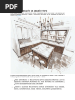 Programa Arquitectónico y Estudio de Areas | PDF