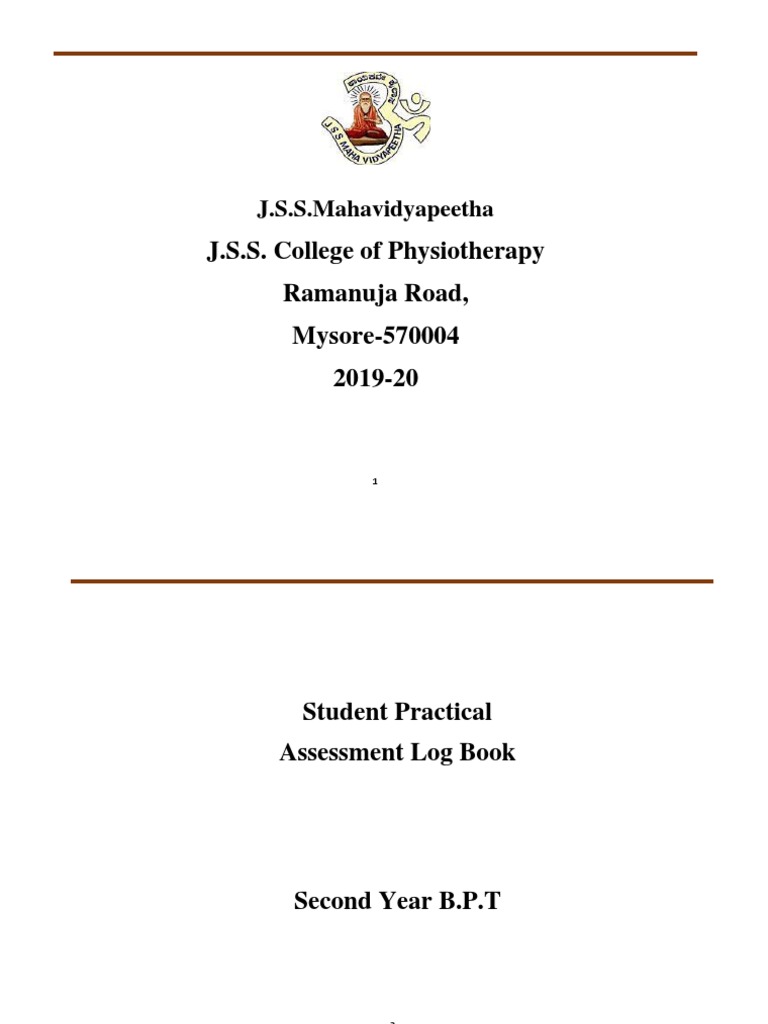 BPT 2nd Practical Manual Sample | PDF | Anatomical Terms Of Motion | Elbow