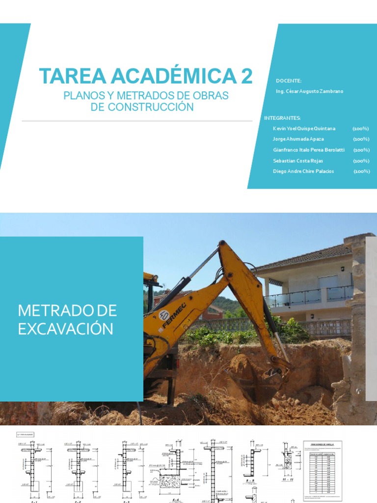 TA2 - Planos y Metrados | PDF | Construyendo tecnología | Ingeniero civil