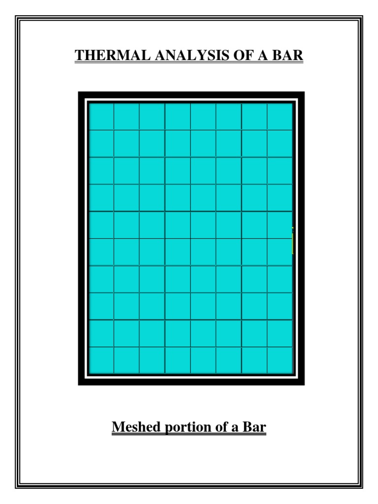 THERMAL BAR_ANALYSIS | PDF