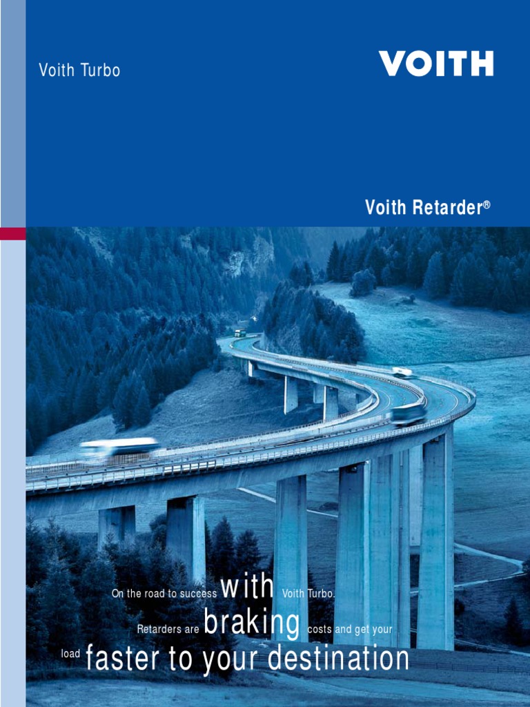 VOITH Retarder Product brochure-General-EN | PDF | Brake | Vehicles