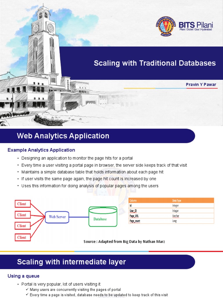 LS1.1 - V2 Scaling With Traditional Databases | PDF | Databases ... LS1.1 - V2 Scaling With Traditional Databases | PDF | Databases ...