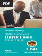 FNB PricingGuide GlobalAccount | PDF | Debit Card | Fee