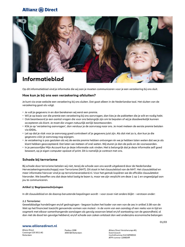 Informatieblad | PDF