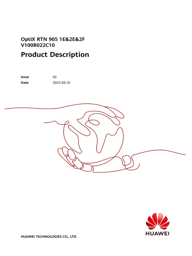 OptiX RTN 905 1E&2E&2F Product Description (V100R022C10 - 02) (PDF ... OptiX RTN 905 1E&2E&2F Product Description (V100R022C10 - 02) (PDF ...