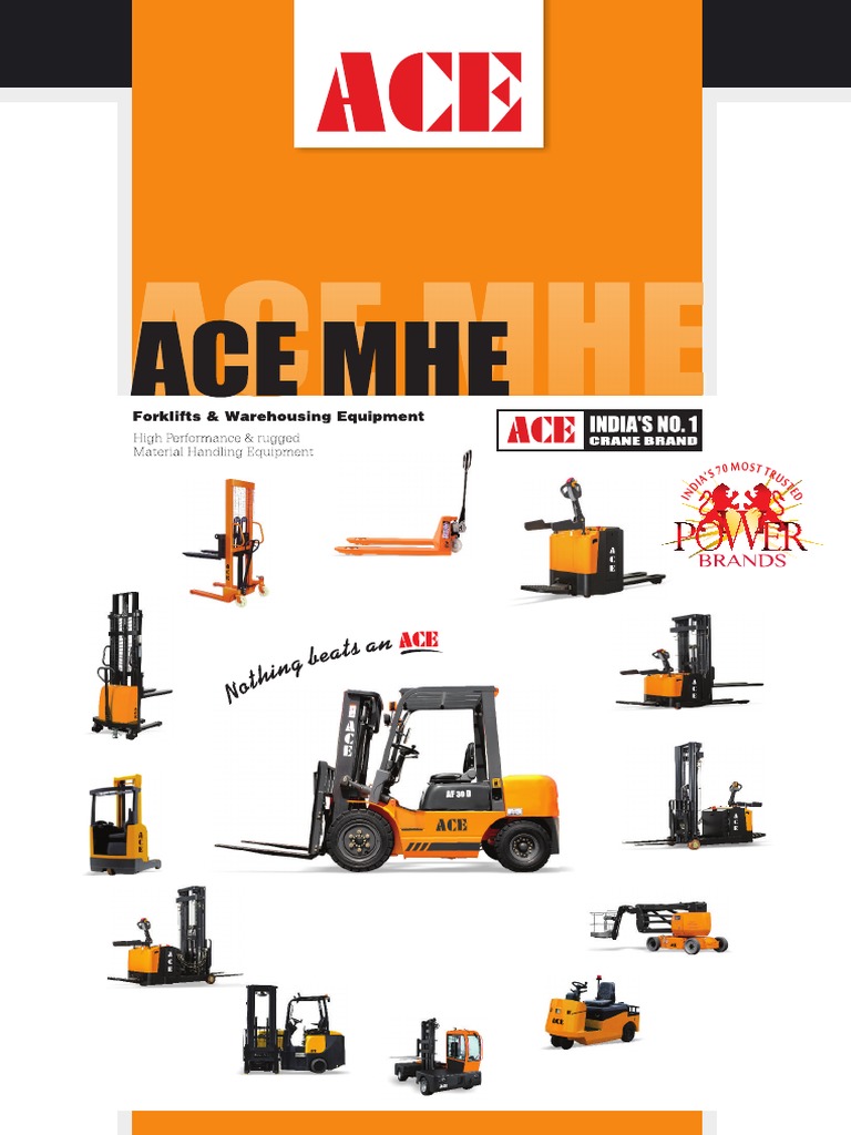 ACE Product Range (New) - Warehousing Equipment | PDF