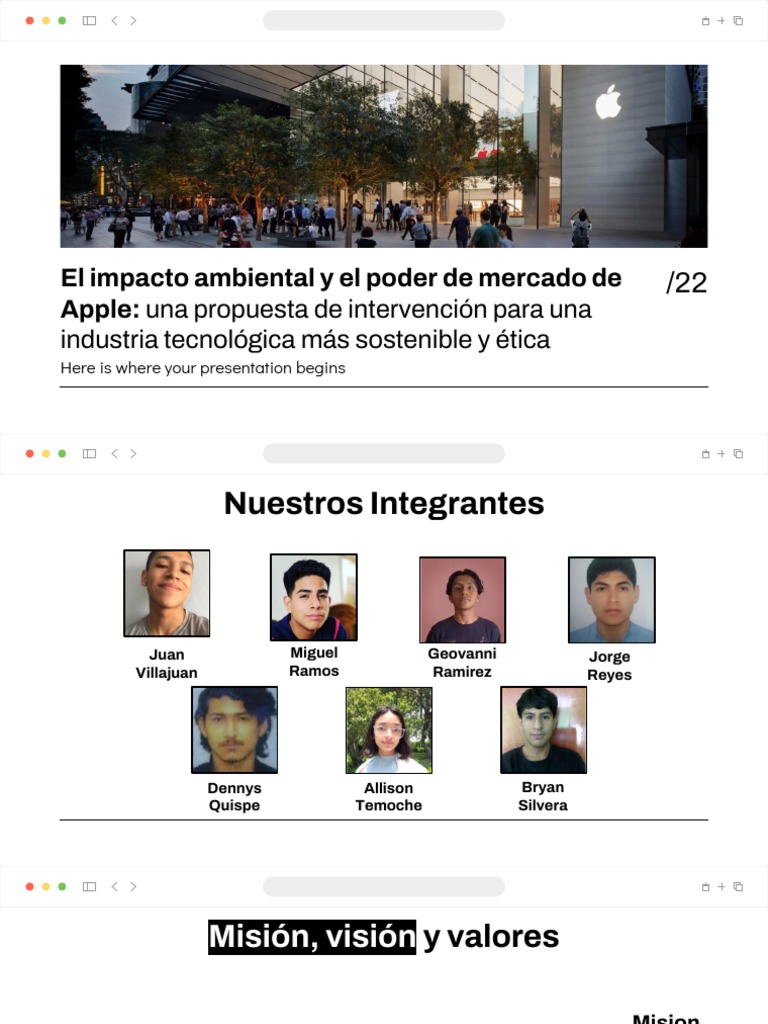 Grupo04 TrabajoFinal PPT | PDF | Apple Inc. | Sustentabilidad