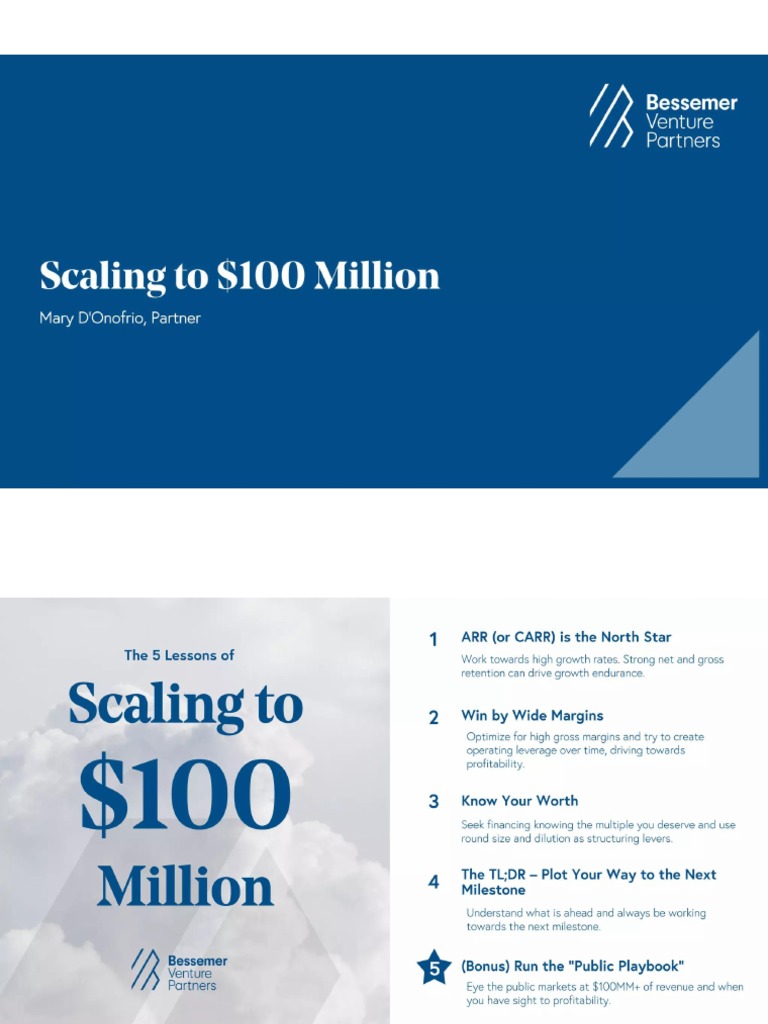 Bessemer Venture Partners | PDF