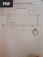 Lab Bill | PDF | Receipt | Money