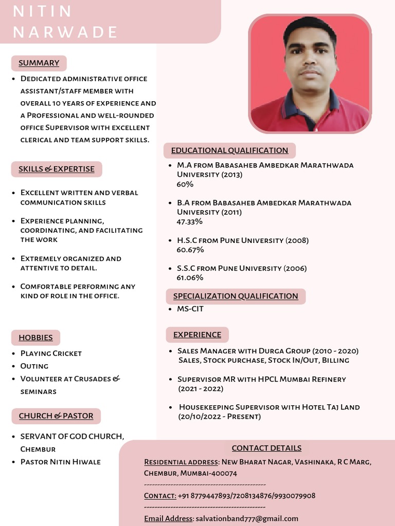 NITIN RESUME | PDF