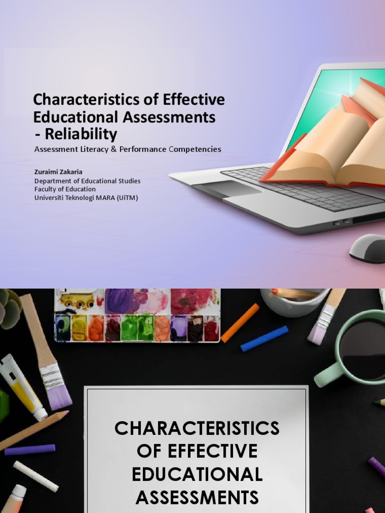 Slide 1 Edu485 Bab 3 | PDF | Educational Assessment | Validity (Statistics)