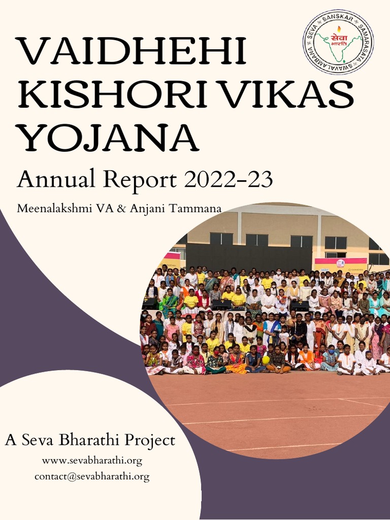 Vaidehi Kishori Vikas Annual Report 2022-23 | PDF | Tuition Payments ...