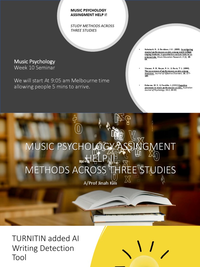 W10 Assignment Help 2 2023 | PDF | Survey Methodology | Self Report Study