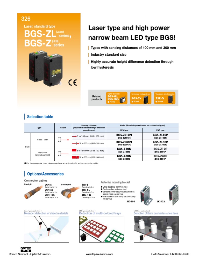 BGS ZL | PDF | Laser | Electrical Connector