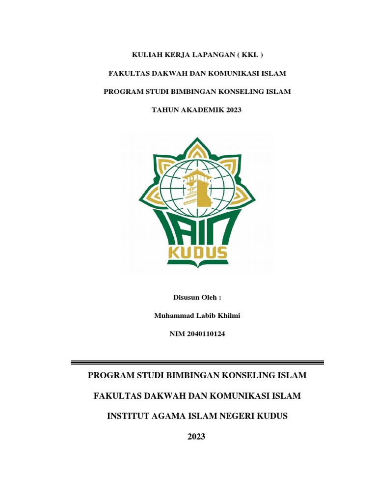 Laporan KKL Labib | PDF | Karier & Perkembangan