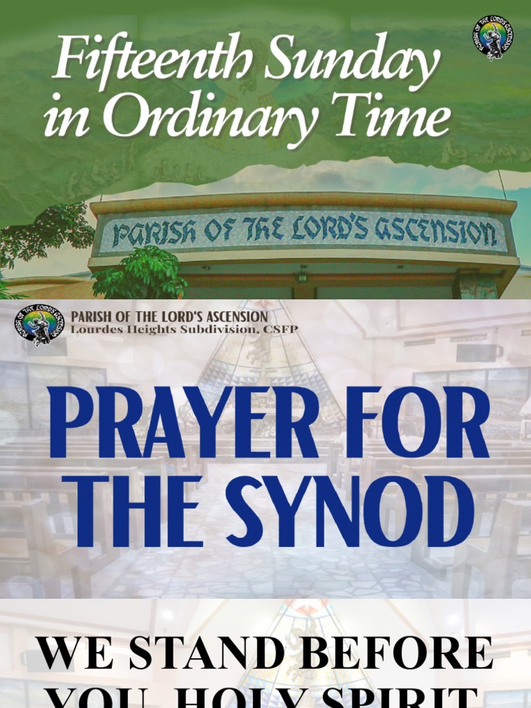 Ordinary Time | PDF | Lord's Prayer | God The Father