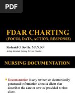 Sample Charting (Fdar) | PDF | Diseases And Disorders | Health Sciences