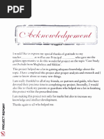Acknowledgement for English Project | PDF | Gratitude | Learning