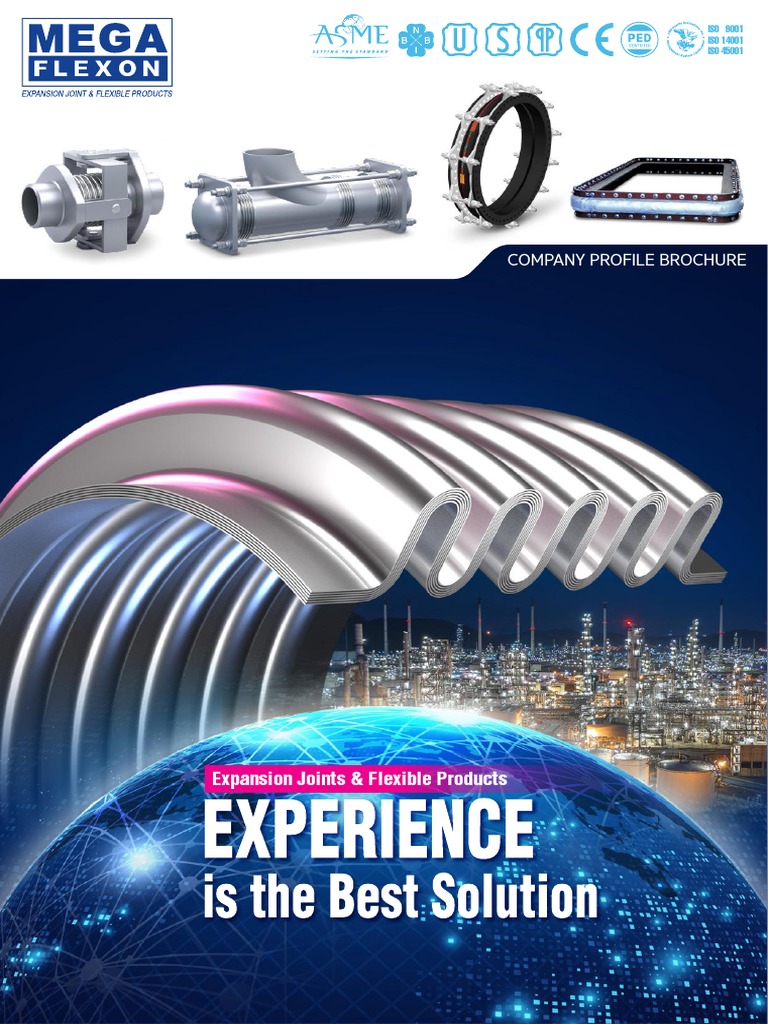 Megaflexon - Expansion Joints | PDF | Iso 9000 | Power Station