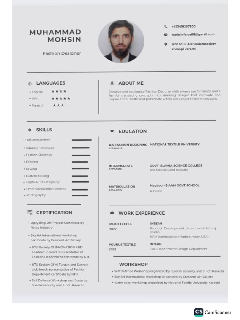 Resume Mohsin Feroz | PDF
