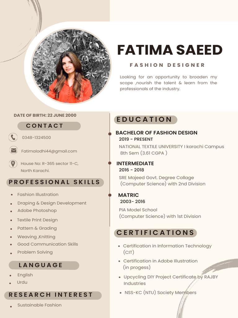 Fatima Saeed | PDF | Business | Computers