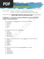 Napolcom Exam Sample Questions | PDF | Economies | Business